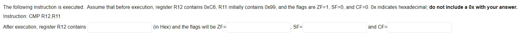 Solved Assume that the instruction pointer, EIP, initially | Chegg.com