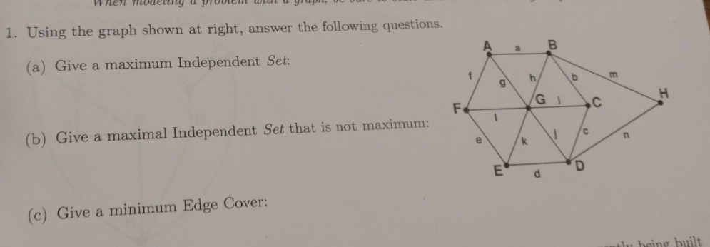 Solved 1. Using the graph shown at right, answer the | Chegg.com