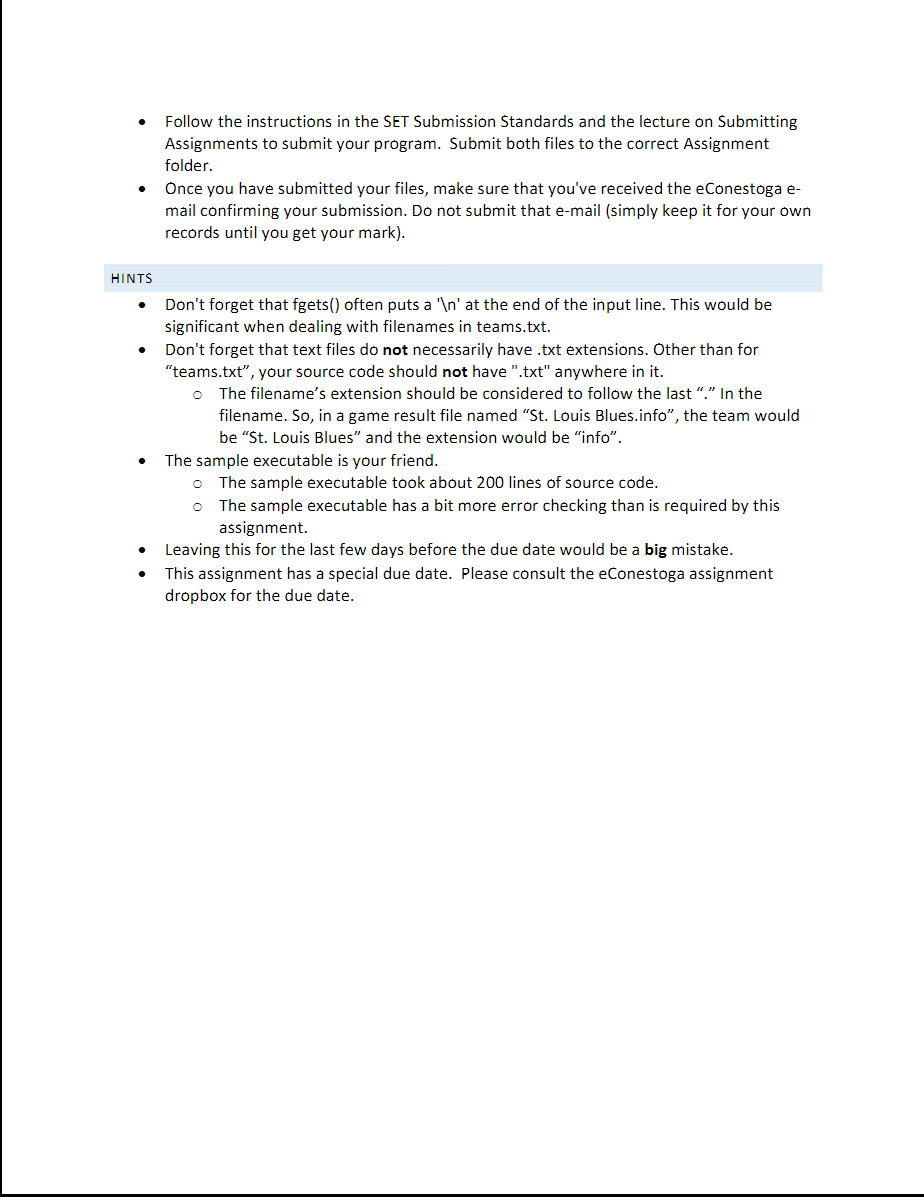 Solved SENG1000-C/C++ PROGRAMMING MAJOR ASSIGNMENT 4 - FILES | Chegg.com