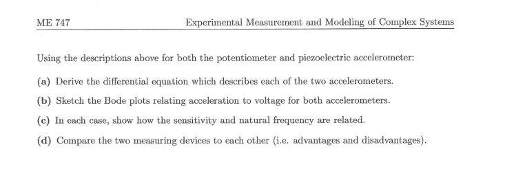 Problem 2 An accelerometer can be constructed by | Chegg.com