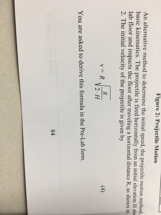 Solved n of the 4. Use basic kinematics principle to derive | Chegg.com