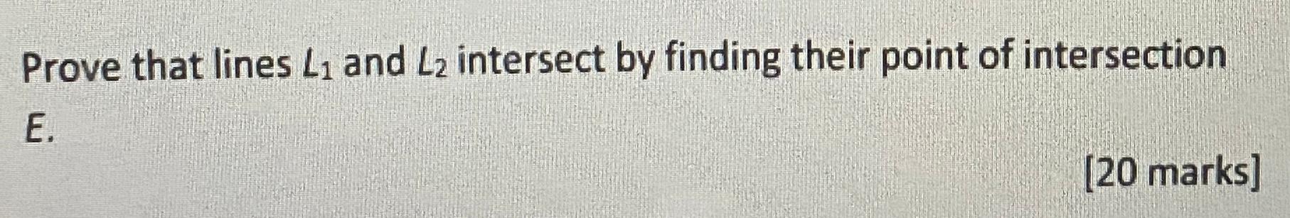 Solved Given the equation of a straight line L1 in R3 in | Chegg.com