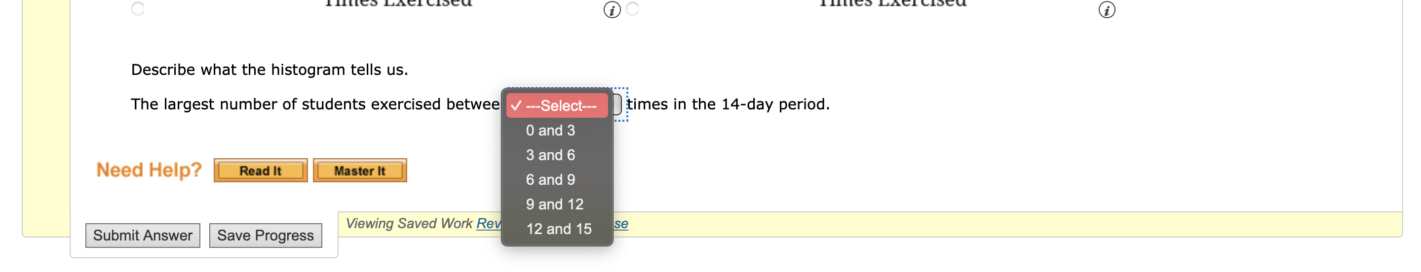Solved A class collected data on how many times in the past | Chegg.com