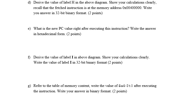 Solved Question 3: Single Cycle Datapath (15 points) Assume | Chegg.com