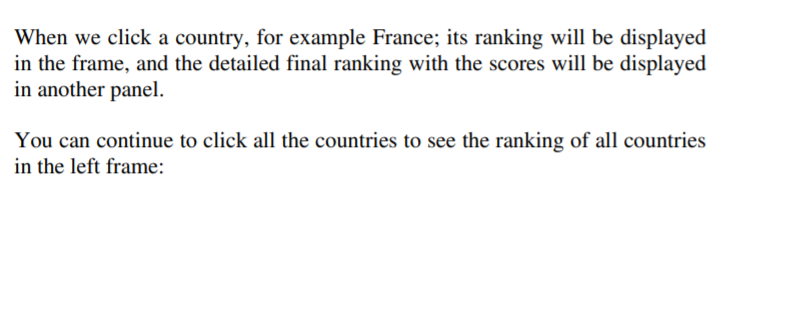 Objectives: Practice java programming with GUI Task | Chegg.com