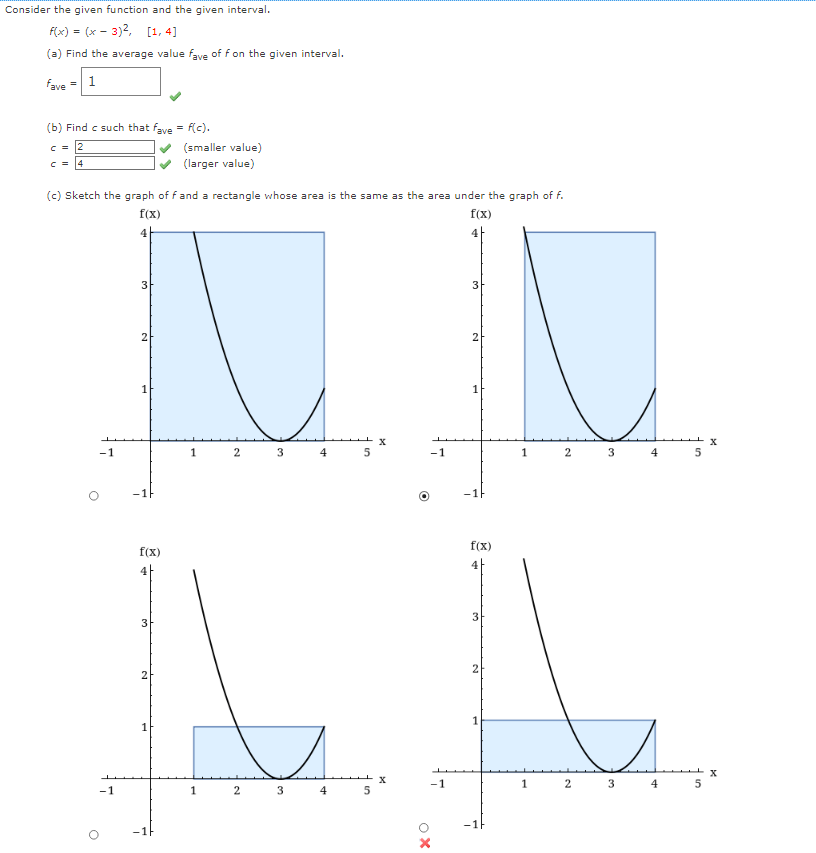 Solved Consider the given function and the given interval. | Chegg.com