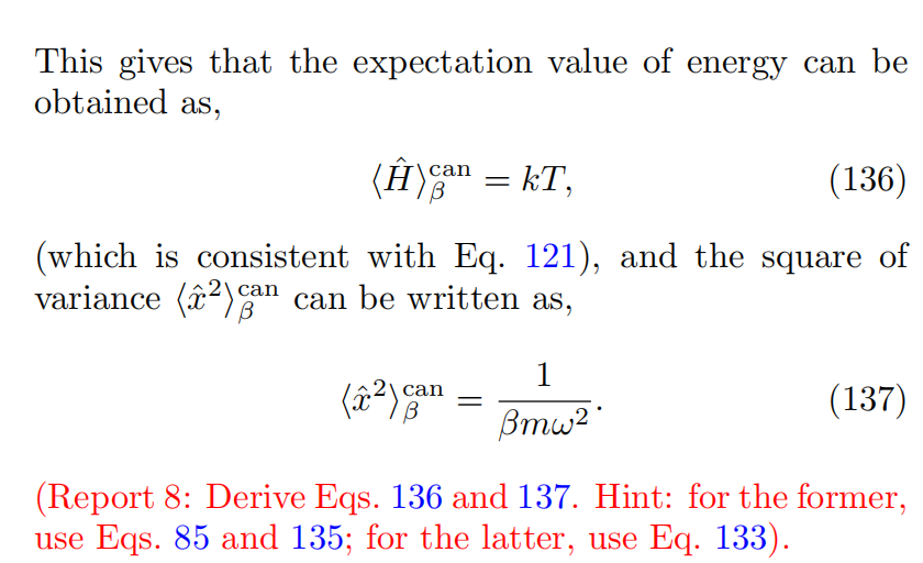 Solved This gives that the expectation value of energy can | Chegg.com
