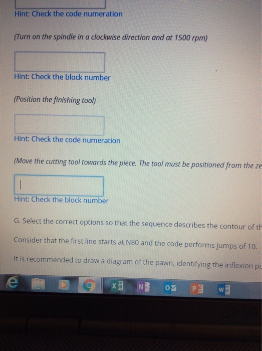 Solved Piece code F. Complete the code so that it satisfies | Chegg.com