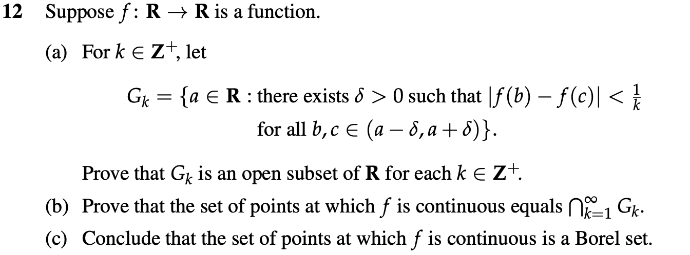 Solved 12 Suppose f:R → R is a function. (a) Fork ezt, let | Chegg.com Solved 12 Suppose f:R → R is a function. (a) Fork ezt, let | Chegg.com