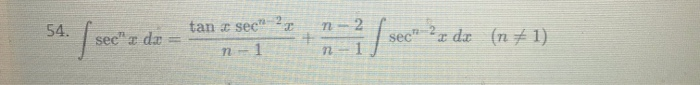 Solved use integration by parts to prove the reduction | Chegg.com