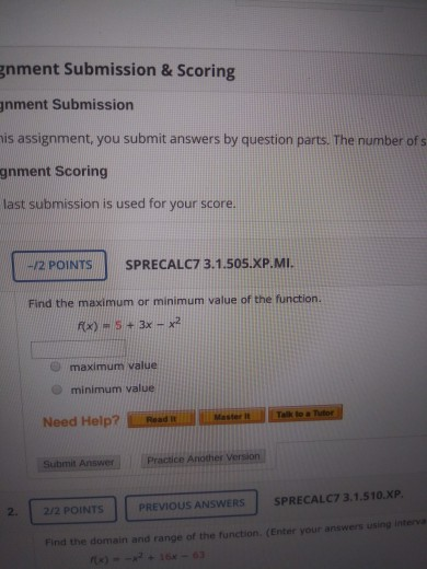 Solved gnment Submission & Scoring gnment Submission his | Chegg.com