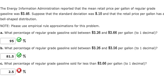 Solved The Energy Information Administration reported that | Chegg.com