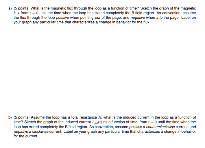 Solved A conducting rectangular loop of length L and height | Chegg.com