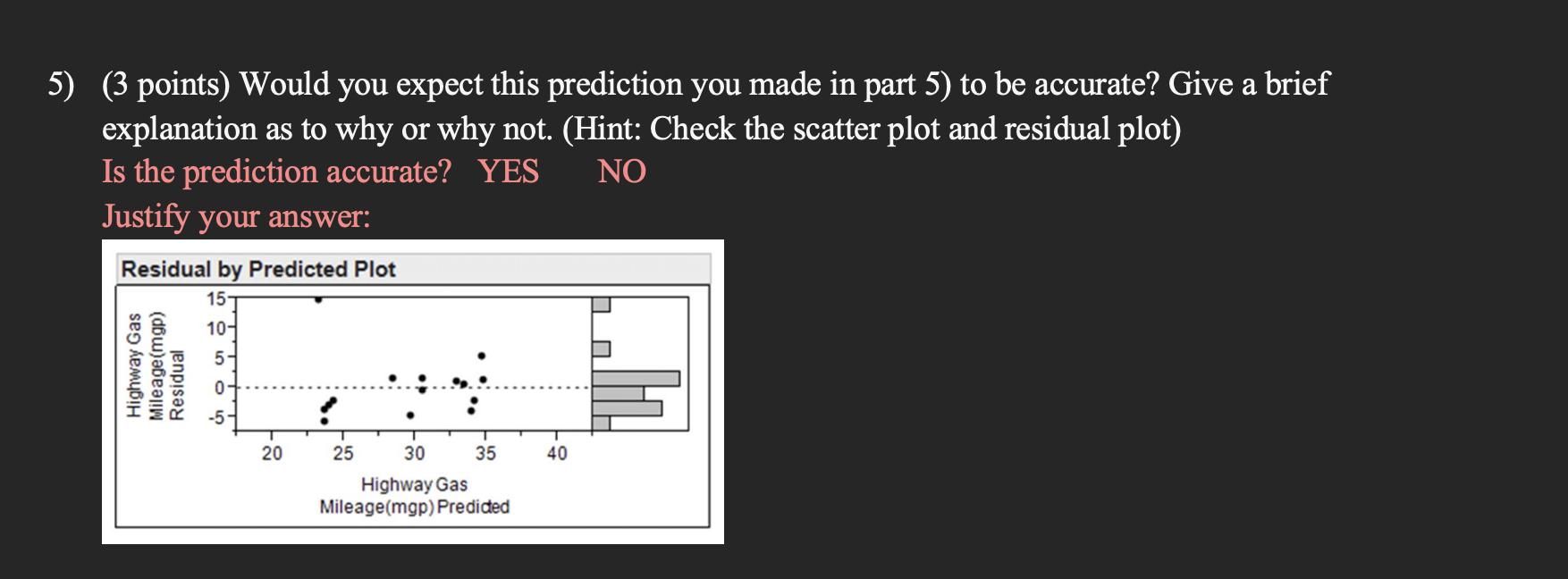Solved 13. (Total 9 points) Use JMP outputs for a regression | Chegg.com