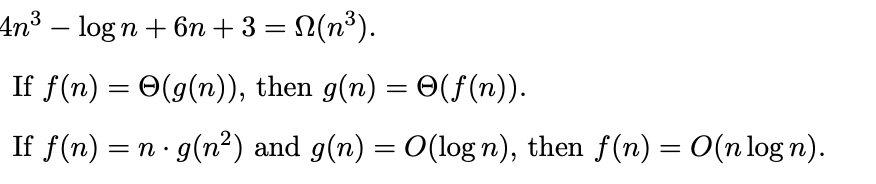 Solved Using the basic definition of (Θ, O, Ω)-notation, | Chegg.com