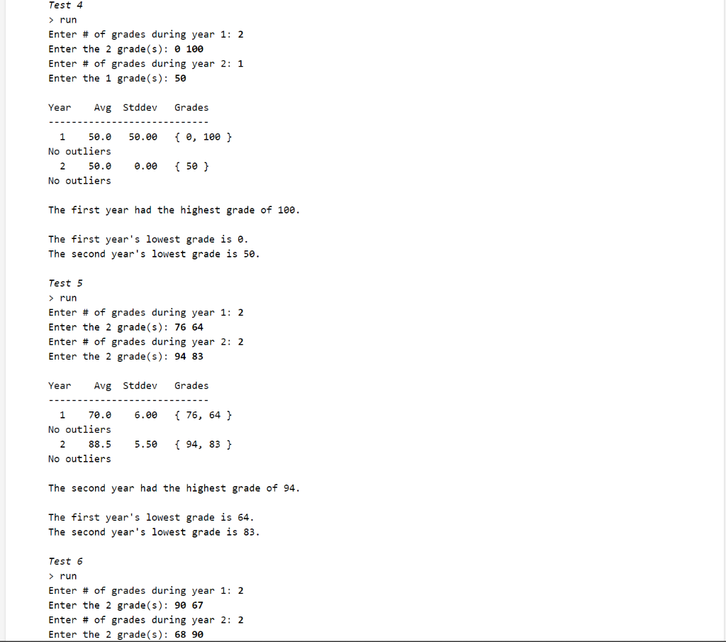 Solved 5TH TIME REPOSTING THIS USE THE GIVEN CODE AT THE | Chegg.com