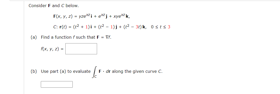 Solved Consider F and C below. | Chegg.com