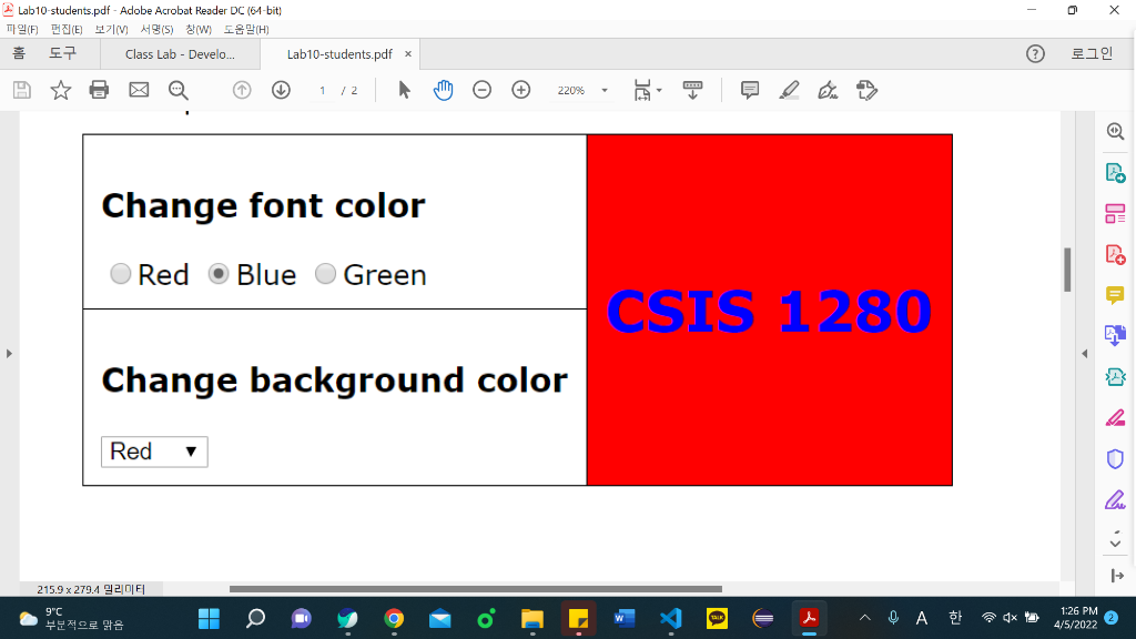 Solved need 3code HTML code, style code, and script | Chegg.com