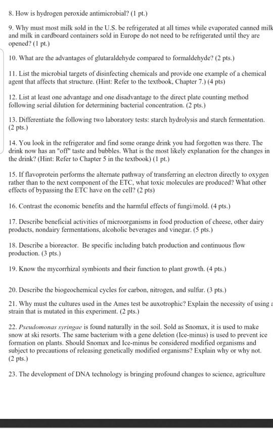 Solved Cumulative Lab Test 2 1. What is an emerging disease, | Chegg.com