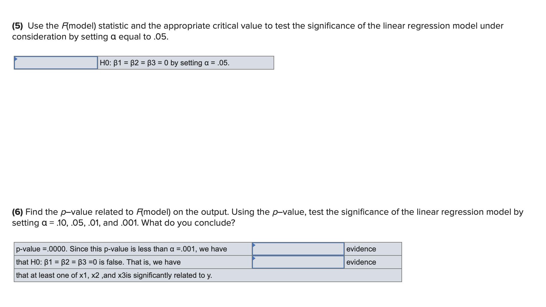 Solved We give JMP output of regression analysis. Above | Chegg.com