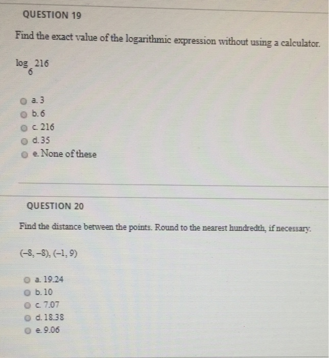 Solved QUESTION 17 Function g is related to the parent | Chegg.com