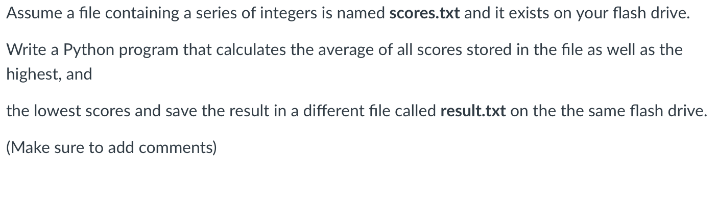 Solved Assume a file containing a series of integers is | Chegg.com