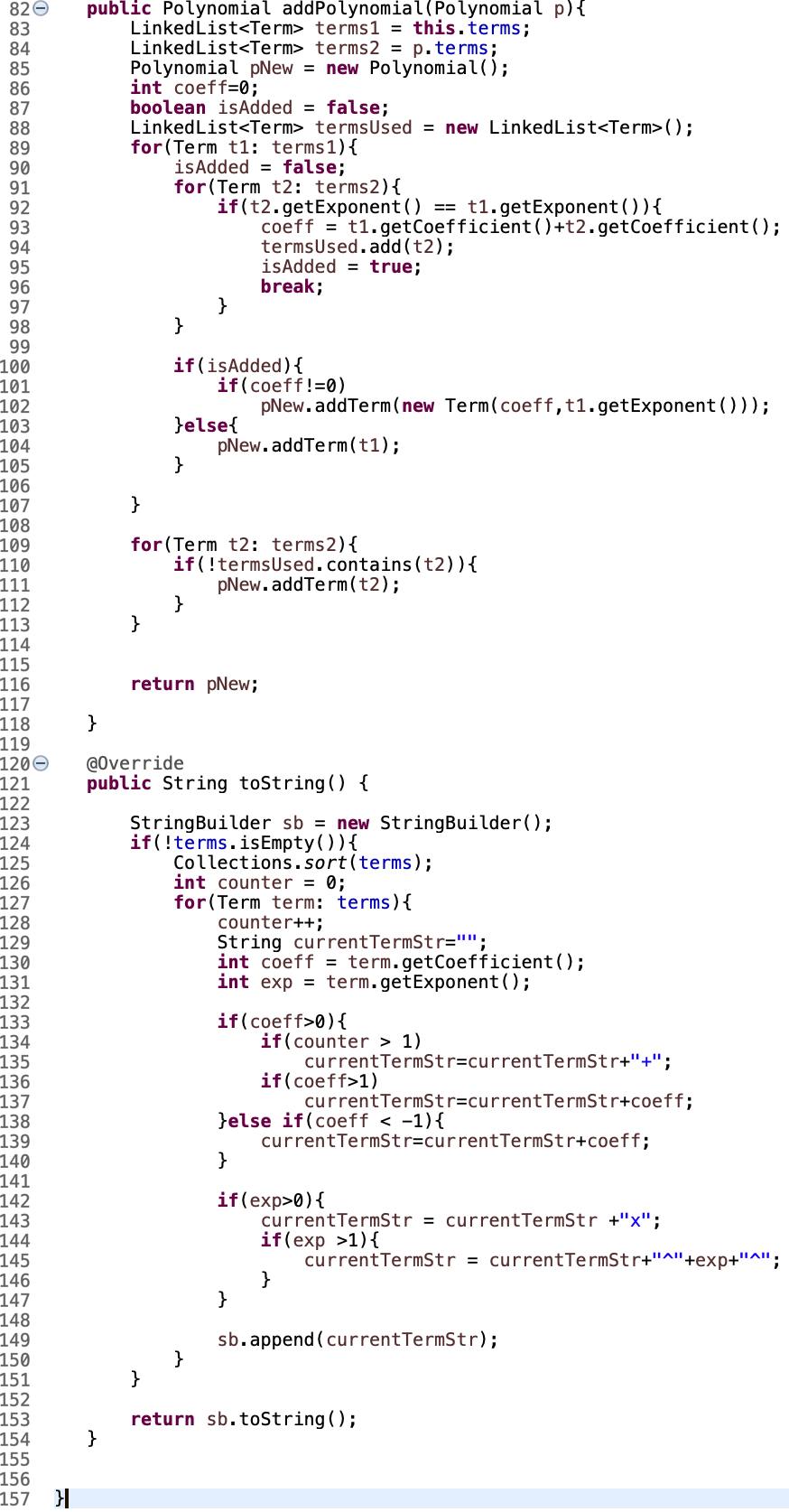 Provide full UML class relationship diagram for the | Chegg.com