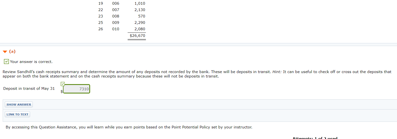Solved Exercise 7-9 (Part Level Submission) The bookkeeper | Chegg.com