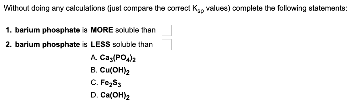 Without doing any calculations (just compare the | Chegg.com