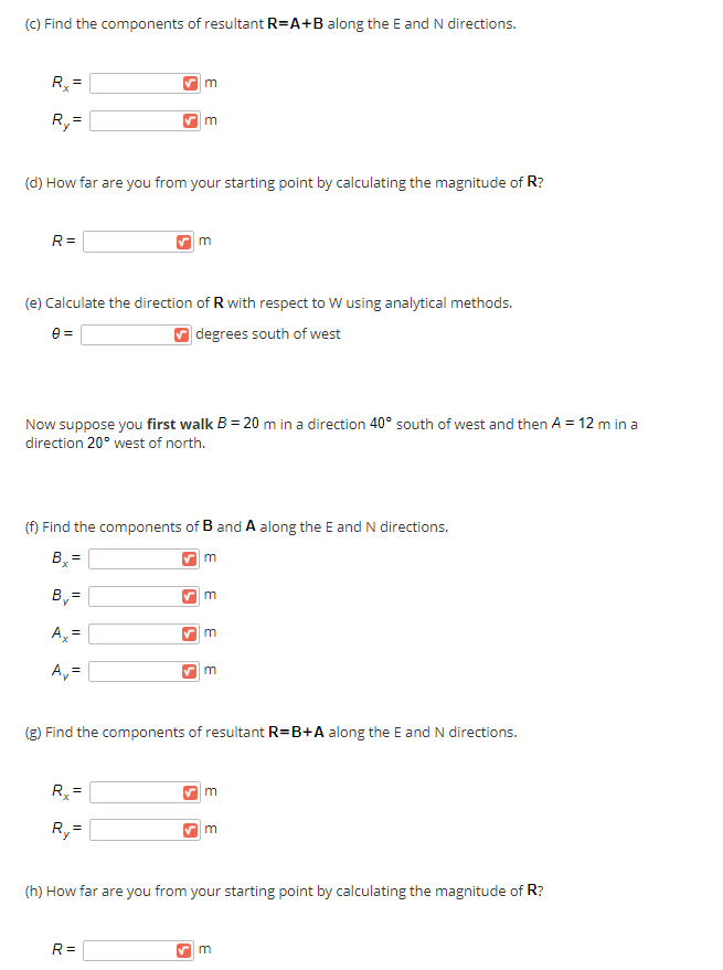 Solved Your diagram for Vectors HW: Question 2, Part 1 | Chegg.com