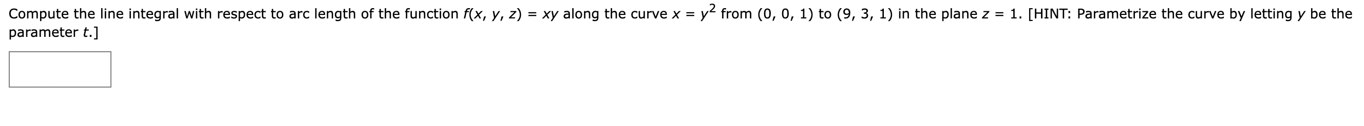 Solved parameter t. | Chegg.com