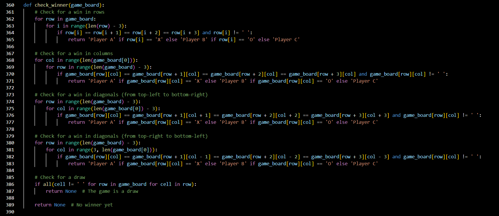 Solved \begin{tabular}{l|l} 278 & ∣ break \\ 279 & return | Chegg.com