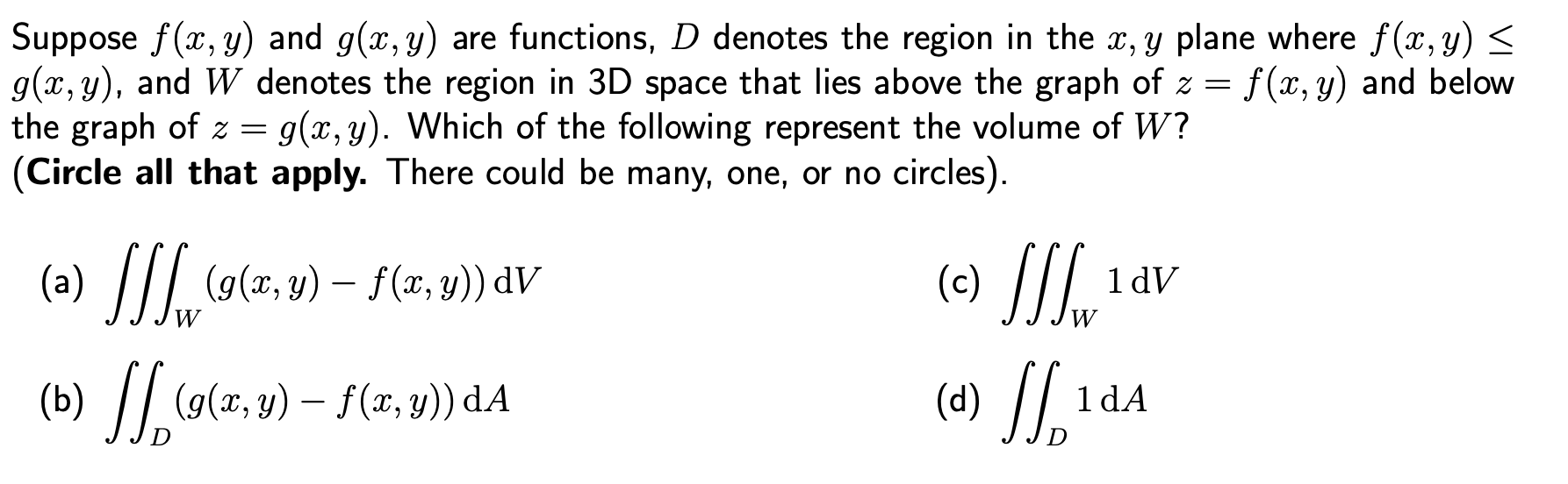 [solved] Suppose F X Y And G X Y Are Functions D Deno