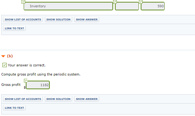 Solved Exercise 8-9 (Part Level Submission) Cheyenne Company | Chegg.com