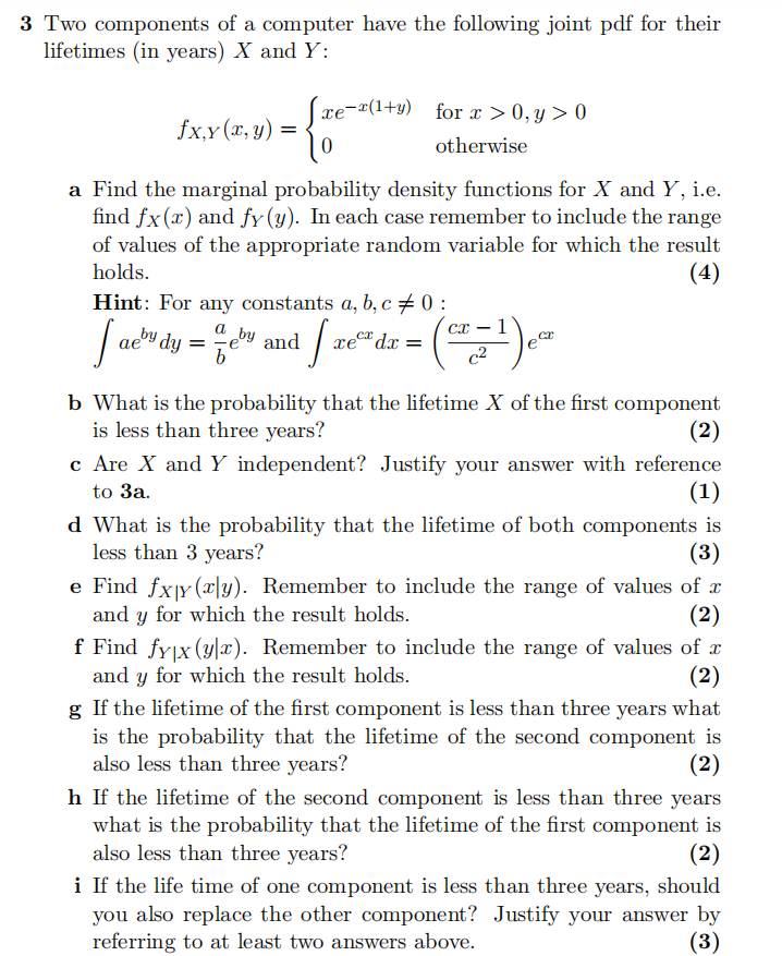 Solved PLEASE ANSWER PART (F) (G) (H) (I). YOU DO NOT NEED | Chegg.com