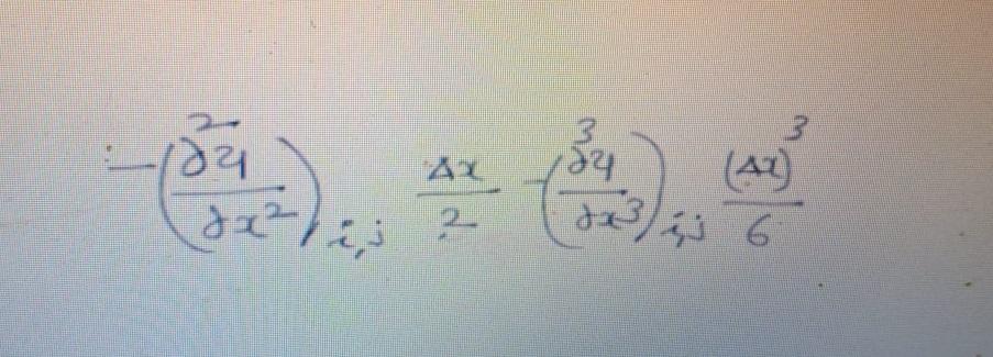 Solved Q3. The truncation error in a finite difference | Chegg.com