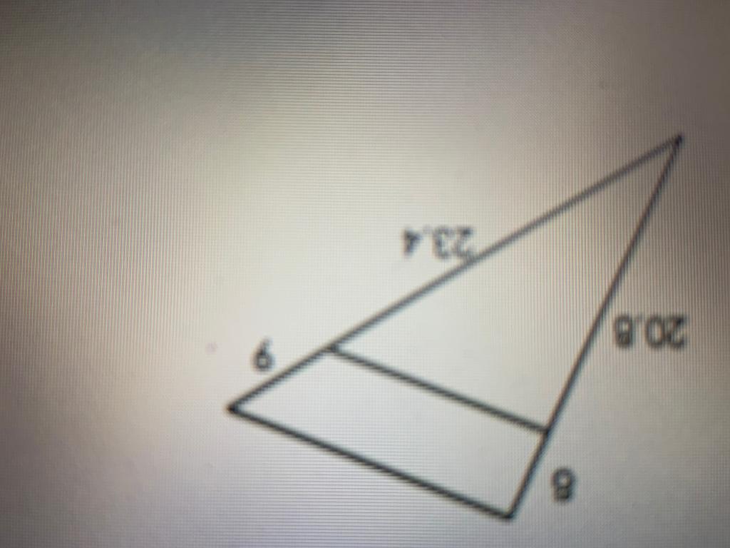 Solved How can the triangles be proven similar. If they can | Chegg.com
