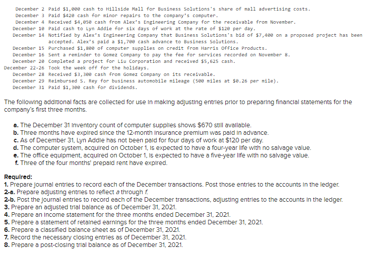 Solved After the success of the company's first two months, | Chegg.com