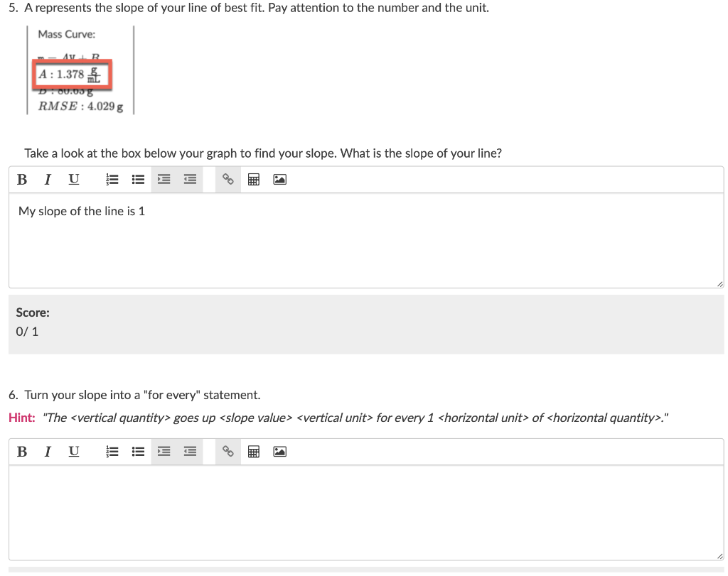 Solved In this section, you will use your graph to figure | Chegg.com