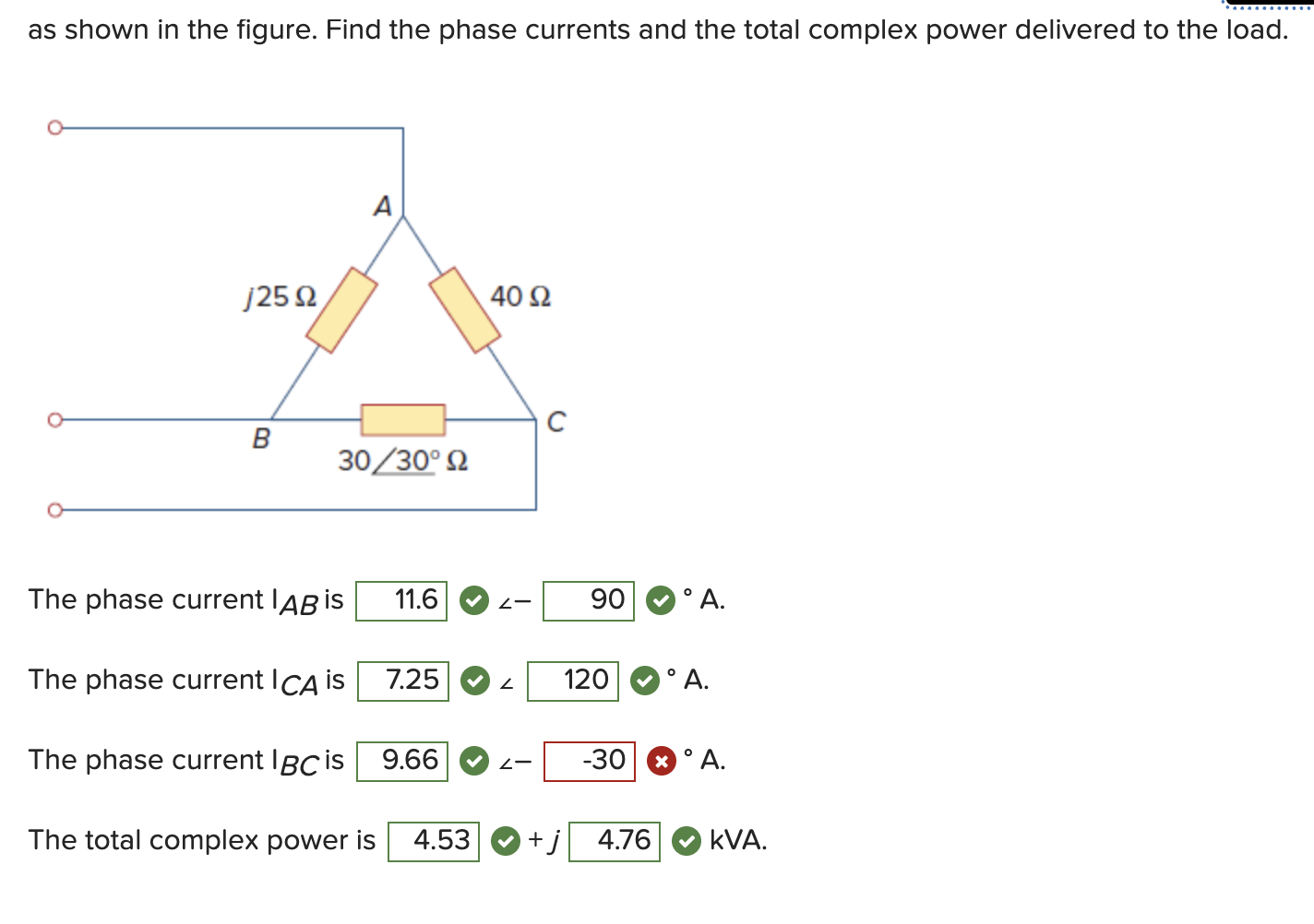 Solved Note: 90 and -90 are also wrong and 30 and -30 | Chegg.com