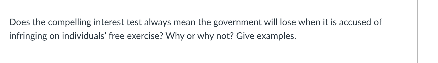 Give several examples of how the Lemon test has been | Chegg.com