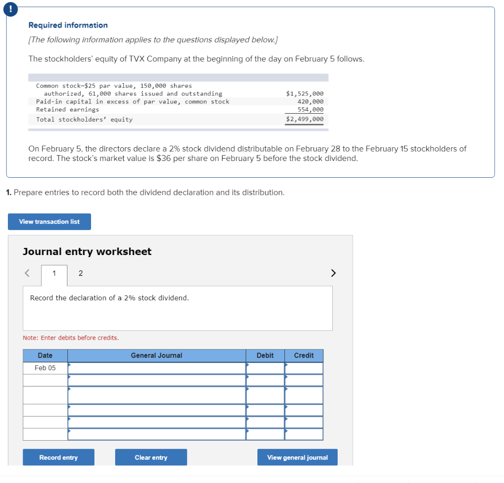 Solved Required information [The following information | Chegg.com