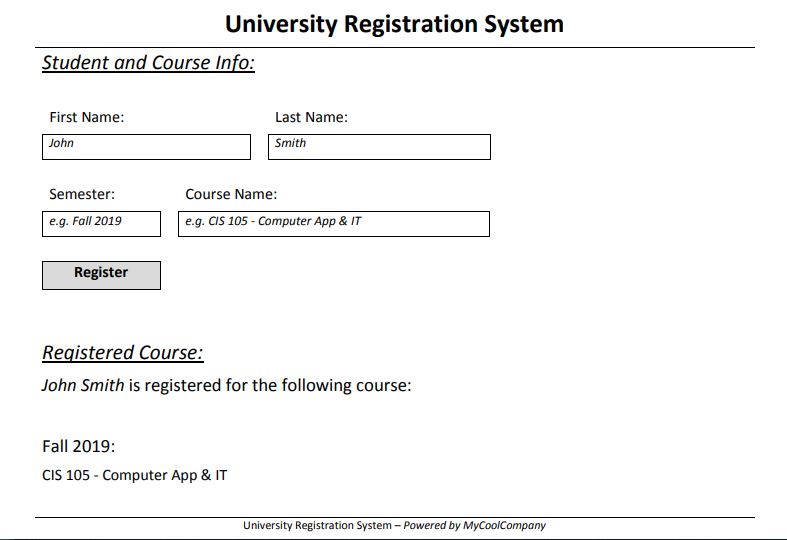 Solved Purpose Create an interactive web page using | Chegg.com
