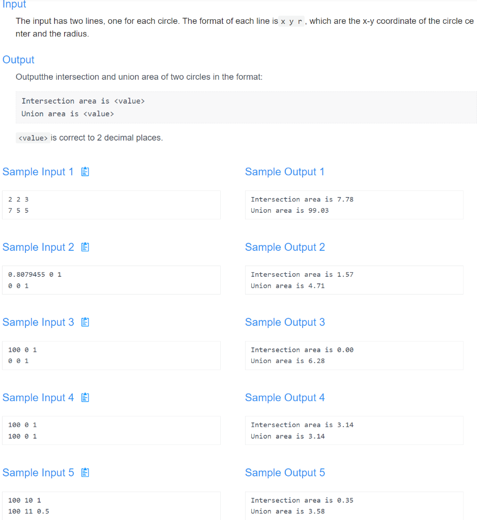 Solved Write a C program to compute the intersection and | Chegg.com
