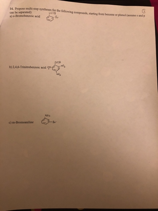 Solved Propose multi-step syntheses for the following | Chegg.com Solved Propose multi-step syntheses for the following | Chegg.com