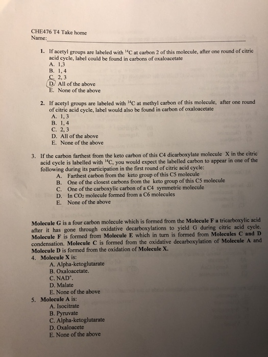 Hi, any help on these biochemistry questions would be | Chegg.com