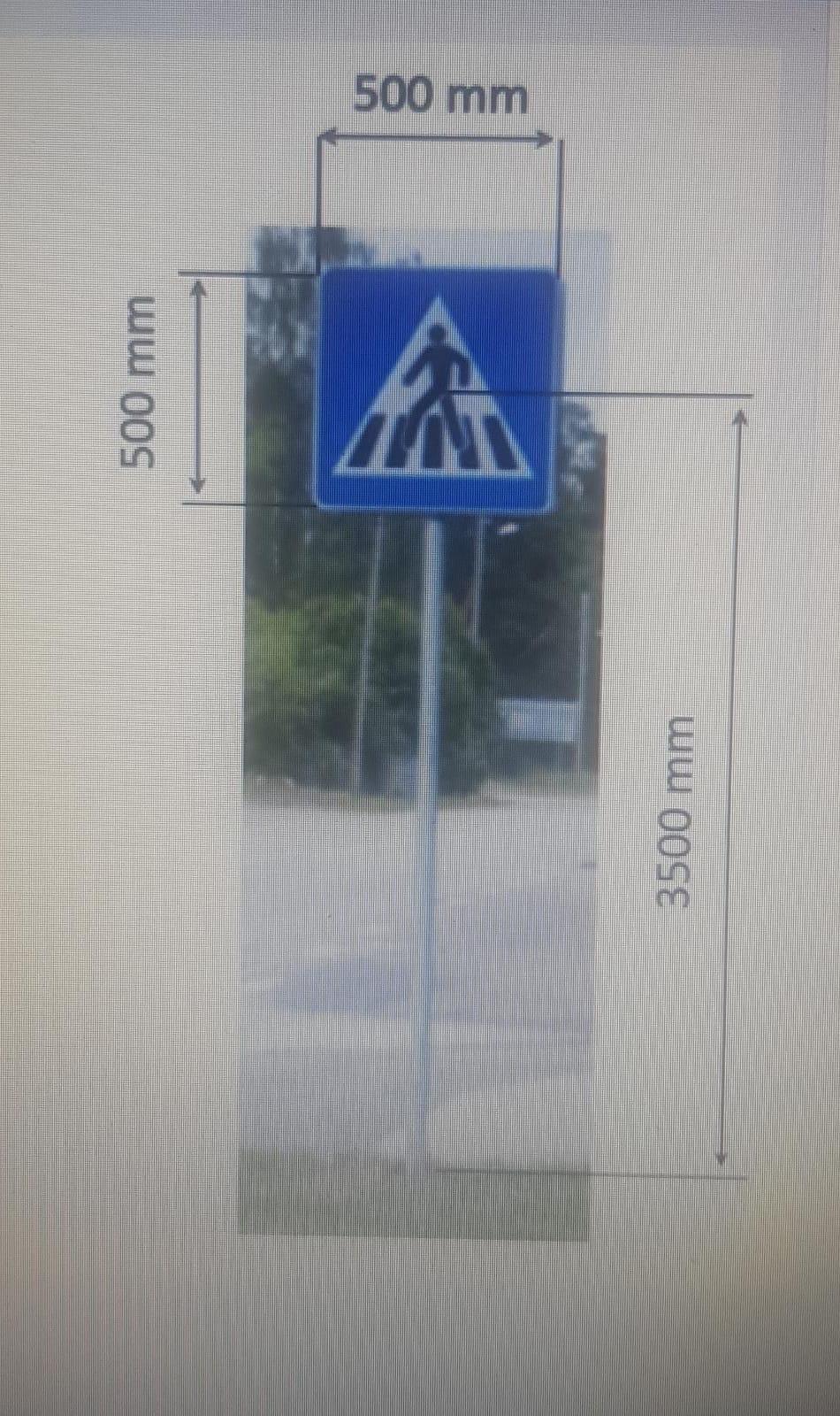 Solved The inner diameter of the pipe used in the signboard | Chegg.com