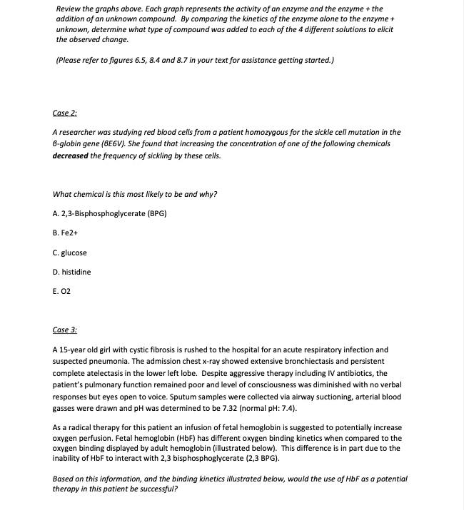 Solved Unit 1 Cases: Case connections are short scenarios or | Chegg.com