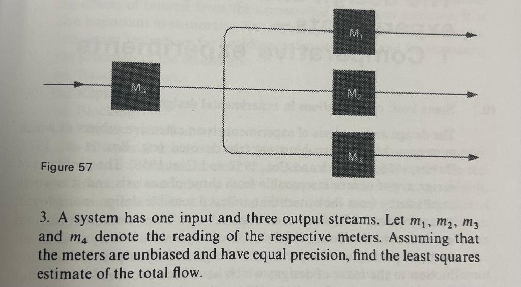 Solved 3. A system has one input and three output streams. | Chegg.com