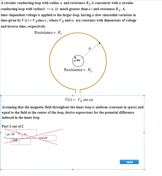 Solved A rectangular frame of conducting wire has negligible | Chegg.com